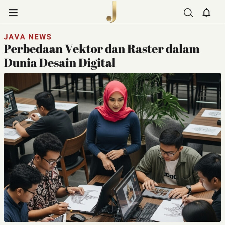 Perbedaan Vektor dan Raster dalam Dunia Desain Digital - java.sch.id